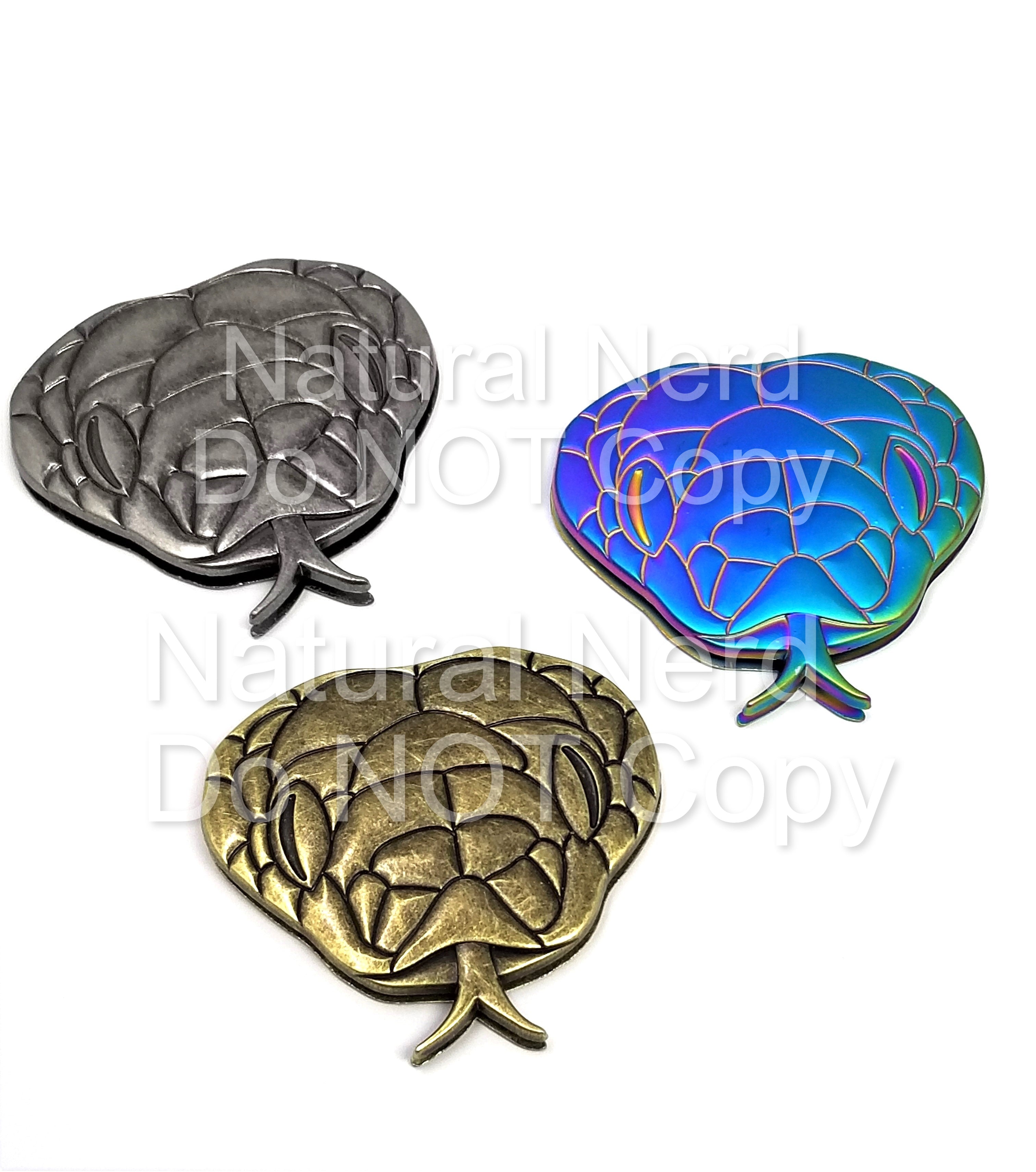 Snake Head Magnetic Snap – Natural Nerd Fabrics and Hardware