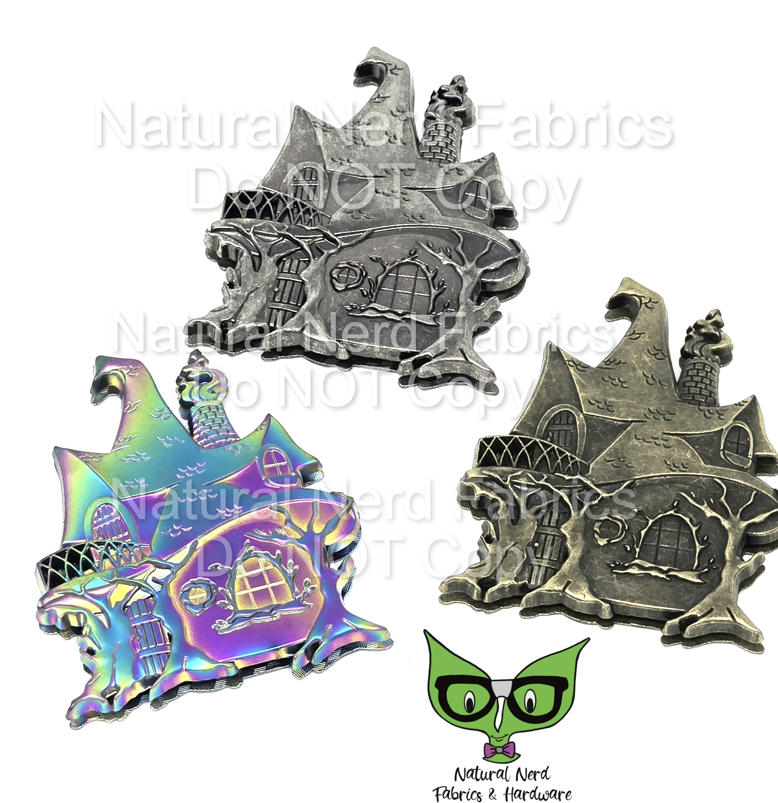 Witch's Cottage Magnetic Snap – Natural Nerd Fabrics and Hardware