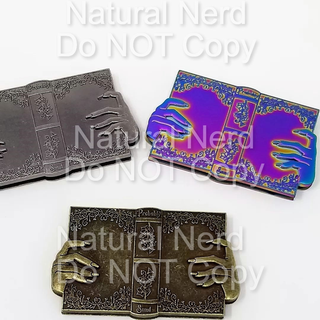 Probably Smut Magnetic Snap – Natural Nerd Fabrics and Hardware